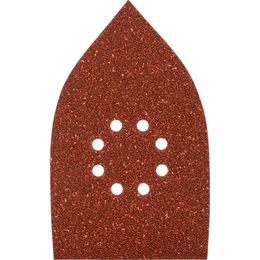 kwb Schleifdreieck Quick-Stick 107 x 175 mm 5 St&uuml;ck f&uuml;r Delta- und Dreieckschleifer, f&uuml;r Metall und Holz, Farbe, Lack, Spachtel, Stein und Kunststoff