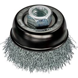 kwb Stahldraht-Topfb&uuml;rste Aggresso-Flex &Oslash; 60 mm f&uuml;r Reinigungsarbeiten, zum Entgraten und Entrosten, f&uuml;r Metall und Stein