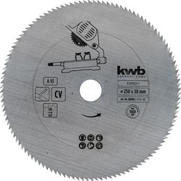 kwb Kreissägeblatt CV 120 Zähne Ø 250 x 30 mm