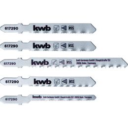 kwb Stichsägeblatt-Set HSS 5-teilig
