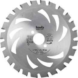 kwb Kreiss&auml;geblatt Hartmetall 24 Z&auml;hne &Oslash; 135 x 20 mm