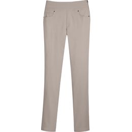 WITT Damen Stretch-Hose in Wadenl&auml;nge, stein, Gr&ouml;&szlig;e 22