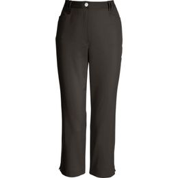 COSMA Damen 7/8-Hose schmutzabweisend und knitterarm, mokka, Gr&ouml;&szlig;e 48