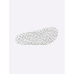 Bio Time Damen Pantolette in schlanker Weite F eisblau Gr&ouml;&szlig;e 38