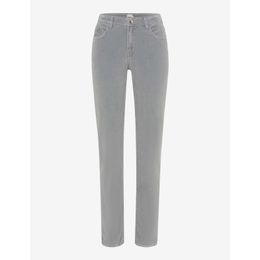 Brax Damen Five-Pocket-Hose Style MARY SMOKE GREY, grau, Gr. 40