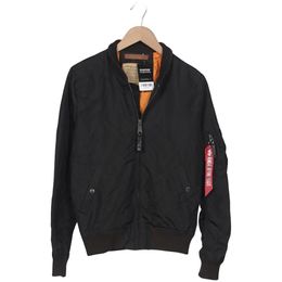 Alpha Industries Jacke Herren Größe S Second Hand schwarz