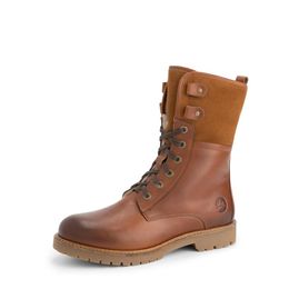 Travelin Schn&uuml;rstiefel 'Kongea' Damen Gr&ouml;&szlig;e 41 cognac Winterschuhe