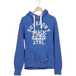 Superdry Kapuzenpullover Herren Größe L Second Hand blau