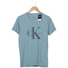 Calvin Klein Jeans T-Shirt Herren Gr&ouml;&szlig;e M Second Hand hellblau