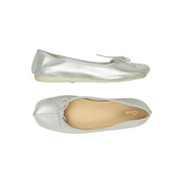 Clarks Ballerina Damen Gr&ouml;&szlig;e 41 Second Hand silber