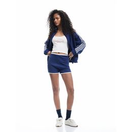 KOTON Shorts Damen Größe 34 creme / marine