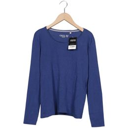 Cecil Langarmshirt Damen Gr&ouml;&szlig;e S Second Hand blau