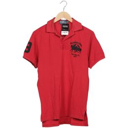 Polo Ralph Lauren Poloshirt Herren Größe M Second Hand rot