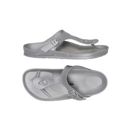 Birkenstock Sandalen Damen Gr&ouml;&szlig;e 39 Second Hand silber