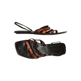 BOSS Sandalen Damen Gr&ouml;&szlig;e 38 Second Hand braun