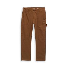 Tom Tailor Denim Herren TTLOOSE Hose im Utility-Look, braun, Uni, Gr. XXL