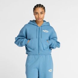 New Balance Sweatjacke 'Heritage' Damen Größe XXXL hellblau / weiß
