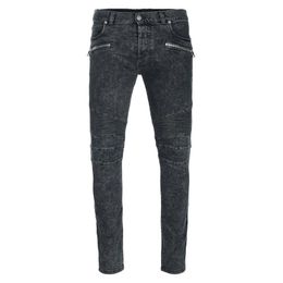 Balmain Jeans Herren Größe 30 dunkelgrau / schwarz