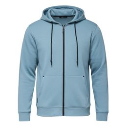 Ombre Sweatjacke 'OM-SSZP-0213' Herren Gr&ouml;&szlig;e S hellblau
