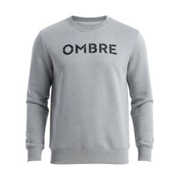 Ombre Sweatshirt 'OM-SSPS-0181' male Grey size XL