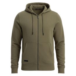 Ombre Zip-Up Hoodie 'OM-SSBZ-0160' male Green size M