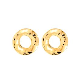 Cala Rose Earrings 'ORIA' female Gold size 11x8x2