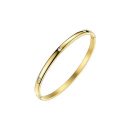 Rougemont Jewellery Bracelet 'Exquisiter Damen Armreif 18cm' female Gold size 18 cm
