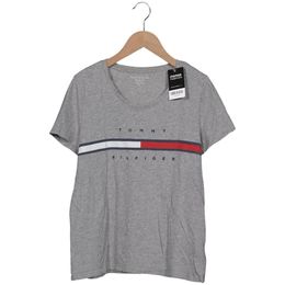 Tommy Hilfiger T-Shirt Damen Gr&ouml;&szlig;e M Second Hand grau