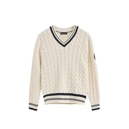Polo Club Pullover Herren Größe M beige / schwarz