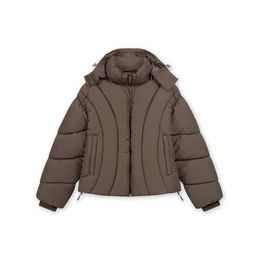 FAVELA Winter Jacket 'Abstract' male Brown size XL