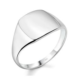 Tony Fein Ring 'Siegel' Herren Größe 66 silber