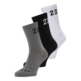 Jordan Athletic Socks male Grey, Black, White size M
