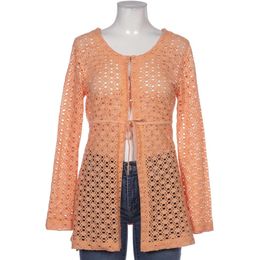 hessnatur Strickjacke Damen Gr&ouml;&szlig;e M Second Hand orange