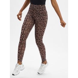 Marie Lund Leggings Damen Größe S camel / schwarz