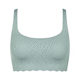 Sloggi Bustier ' ZERO Feel Bliss Top ' Damen Gr&ouml;&szlig;e 75 t&uuml;rkis