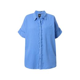Ulla Popken Bluse Damen Gr&ouml;&szlig;e XXXL/4XL hellblau