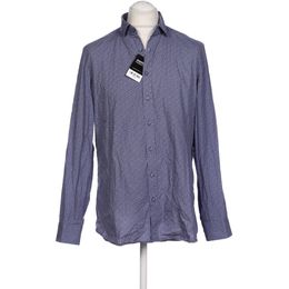 OLYMP Hemd Herren Größe XL Second Hand blau