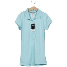 Tommy Jeans Poloshirt Damen Gr&ouml;&szlig;e S Second Hand hellblau