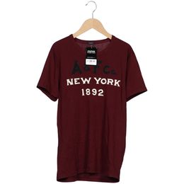 Abercrombie & Fitch Abercrombie & Fitch T-Shirt Herren Gr&ouml;&szlig;e S Second Hand bordeaux
