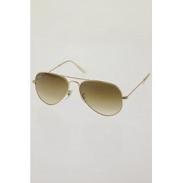 Ray-Ban Sonnenbrille Damen Größe One Size Second Hand gold