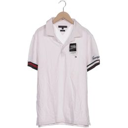 Tommy Hilfiger Poloshirt Herren Größe XL Second Hand weiß