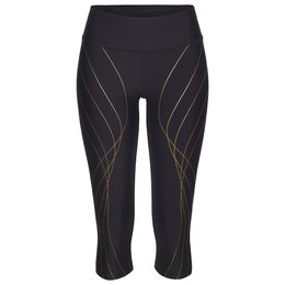 active by Lascana LASCANA ACTIVE Sporthose Damen Gr&ouml;&szlig;e XS gold / schwarz