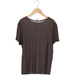 Massimo Dutti T-Shirt Damen Größe XL Second Hand braun