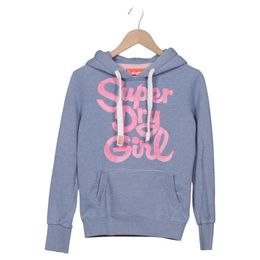 Superdry Kapuzenpullover Damen Größe XS Second Hand hellblau
