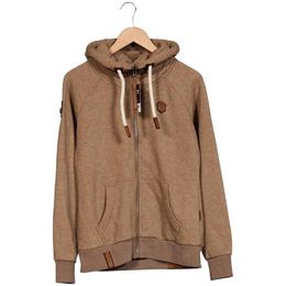 Naketano Kapuzenpullover Damen Größe M Second Hand beige