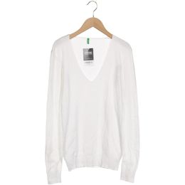 United Colors Of Benetton Pullover Damen Größe S Second Hand weiß