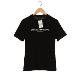 Emporio Armani T-Shirt Herren Gr&ouml;&szlig;e S Second Hand schwarz