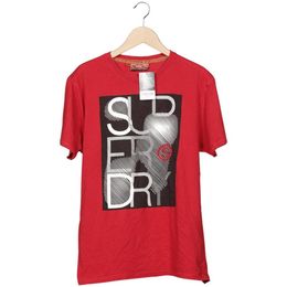 Superdry T-Shirt Herren Größe XXL Second Hand rot