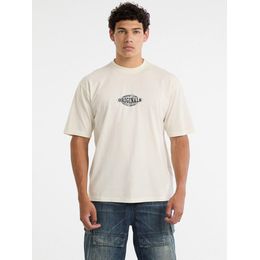 Guess T-Shirt Herren Gr&ouml;&szlig;e XS creme / schwarz