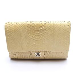 Chanel Abendtasche Damen Gr&ouml;&szlig;e One Size Second Hand beige